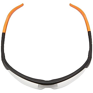 Klein Tools 60159 Safety Glasses, PPE Protective Eyewear with Semi Frame, Scratch Resistant and Anti-Fog, Clear Lens