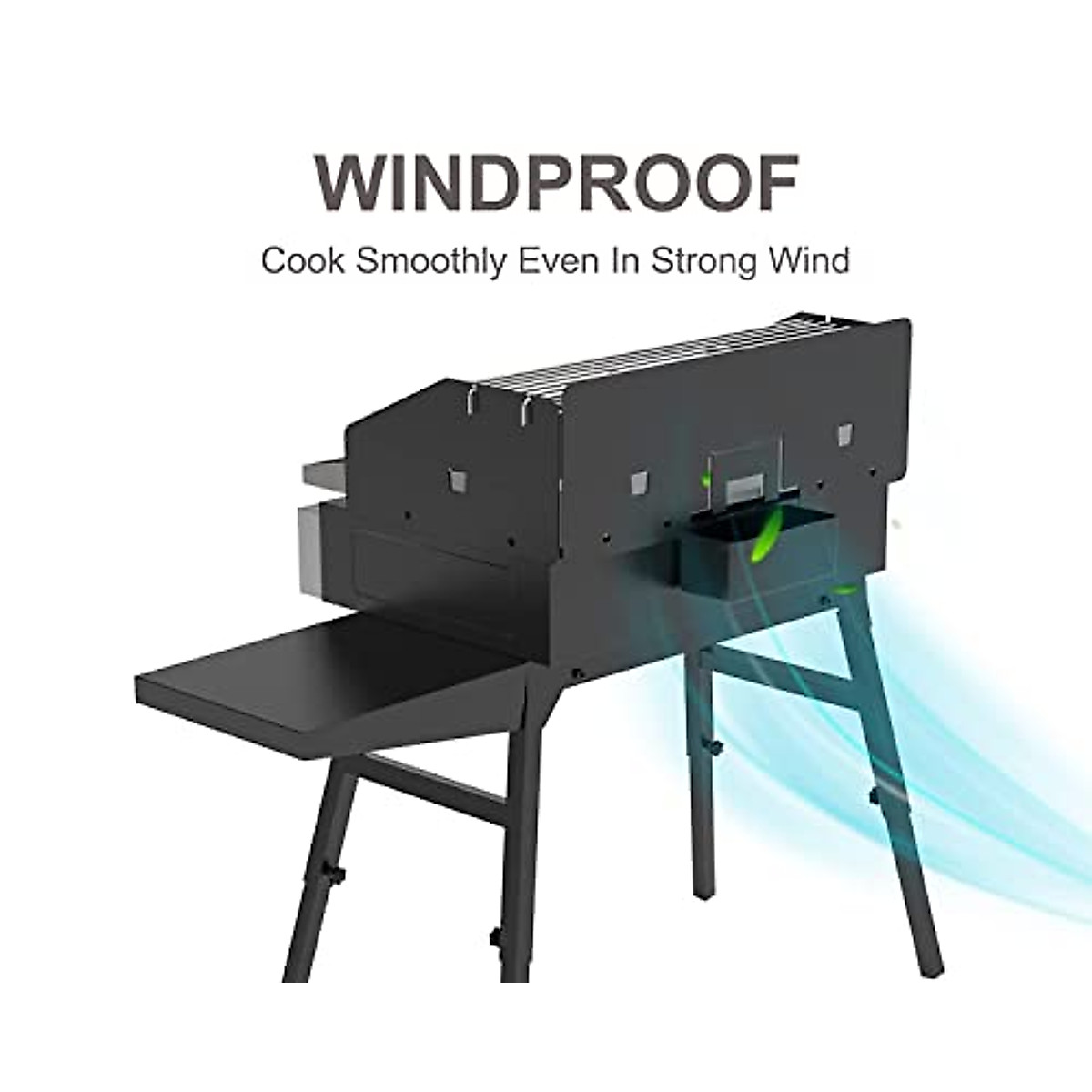 Upgraded Griddle Wind Screen for Blackstone Griddles 22 Inch, Wind Guard and Warming Rack Replacement Parts for Blackstone Griddle Accessories