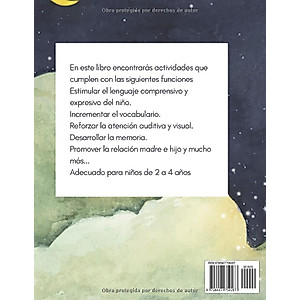Mi primer libro de estimulación de lenguaje: para niños de 2 a 4 años (Spanish Edition)
