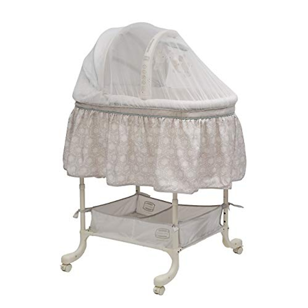 Mosquito Net for Infant Car Seats, Infant Strollers and Bassinets | Breathable with Elastic Netting for Easy fit | Delta Children | White