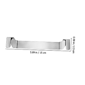 Yardwe 6 Pcs Griddle Barbecue Chef Tools Tool Holder Magnetic Mat Black Stone Grilling Accessories Camping Skillet Bbq Grill Portable Camping Frying Pan Spatula Stainless Steel Outdoor