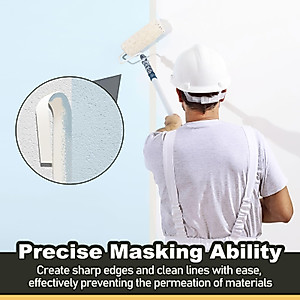 OGI Masking Tape 0.94 Inch Wide, Beige White Painters Tape Thin Masking Tape Bulk Removable General Purpose Masking Tape for Labeling Painting Drafting Art Craft, 0.94 Inch x 60 Yards, 9 Rolls