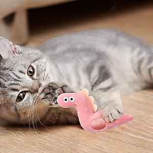 Stuffed Animal Dog Toys - Crinkly Dog Toy, Cotton Stuffed Puppy Toy | Cute Stuffed Teething Toy, Pet Dentals Care, Breed Specific Toy for Dogs Puppies Aggressive Chewers, Polyester