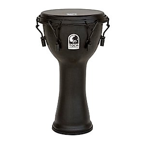 Toca SFDMX-10BM Black Mamba Mechanically Tuned 10" Djembe