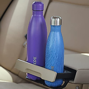 BJPKPK Stainless Steel Water Bottles -25oz/750ml -Insulated Water bottles,Sports water bottles Keep cold for 24 Hours and hot for 12 Hours,BPA Free kids water bottles-Navy blue