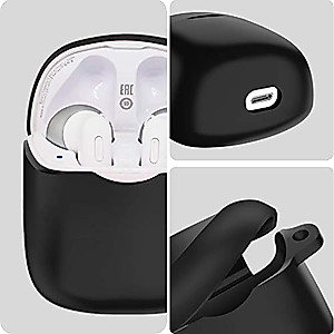 TOLUOHU for JBL Tune 225TWS/220TWS Case Cover,Carry/Shockproof/Waterproof Silicone Protect Skin Case Cover for JBL Tune 225TWS/220TWS Wireless Earbuds Accessories with Keychain