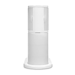 Polder 2-Tier Swivel Bath Storage with rotating caddy and dual-sided access for convenient storage