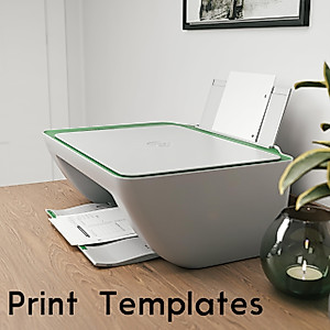 Half Letter Blank Paper, 3-Hole Punched, 250 Sheets/500 Pages, 100 GSM, Printer Paper Binder Refill, 5.5 in. x 8.5 in.