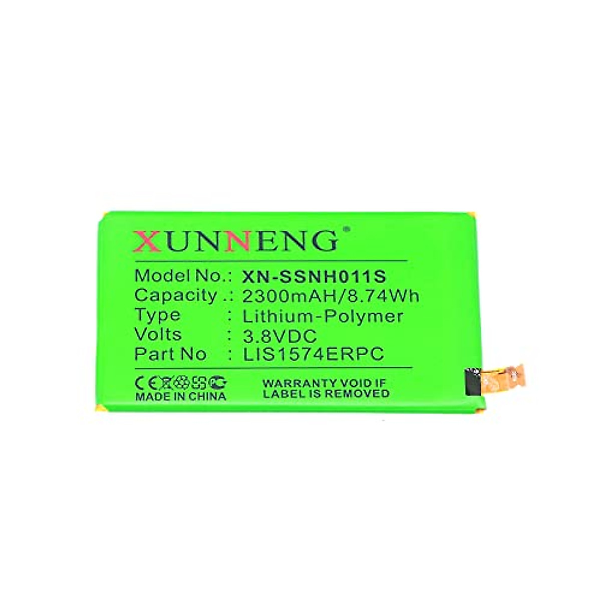 XUNNENG Battery for Sony Ericsson,1288-1798,E2033,E2043,E2053,E2104,Xperia A2,Xperia A2 SO-04F,Altair Maki,Xperia Z2 Mini,Xperia Z2 Compact