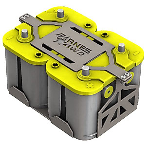 Barnes 4WD 34-78 Optima Dual Battery Box