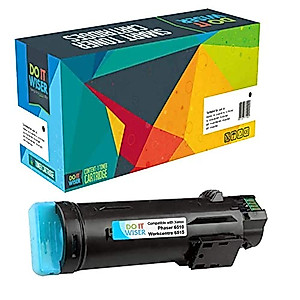Do it Wiser Compatible Toner Cartridge Replacement for Xerox Phaser 6510 6510dn, Xerox WorkCentre 6515 6515dn Printers - 106R03480 106R03477 106R03478 106R03479 High Yield (5 Pack)