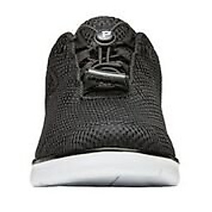 Propét Womens TravelFit Prestige Walking Shoe, Black, 11 XX-Wide US