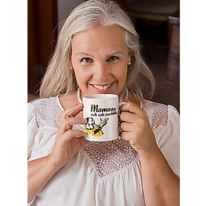 Mom Christmas Gifts, Mama Oooh Coffee Mug, Funny Mother’s Day Mug For Mom, Queen Mama Gift, From Daughter Or Son, Mother’s Day Mug For Wife, Gift From Husband Or Kids, Gift For Mother In Law Or Bonus