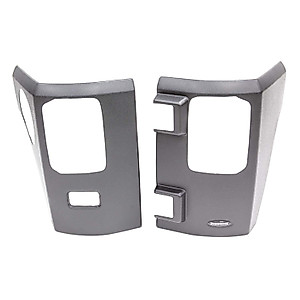 Bushwacker Trail Armor Rear Corner Covers | 2-Piece Set, Black, Textured Finish | 14009 | Fits 2007-2018 Jeep Wrangler JK 2-Door