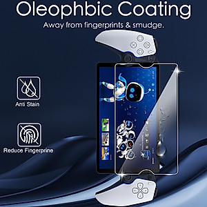 Fhyeugfy[2 Pack screen protector for PlayStation Portal ＆ Ps Portal Screen Protector, [Anti Scratch] [ HD Tempered Glass]