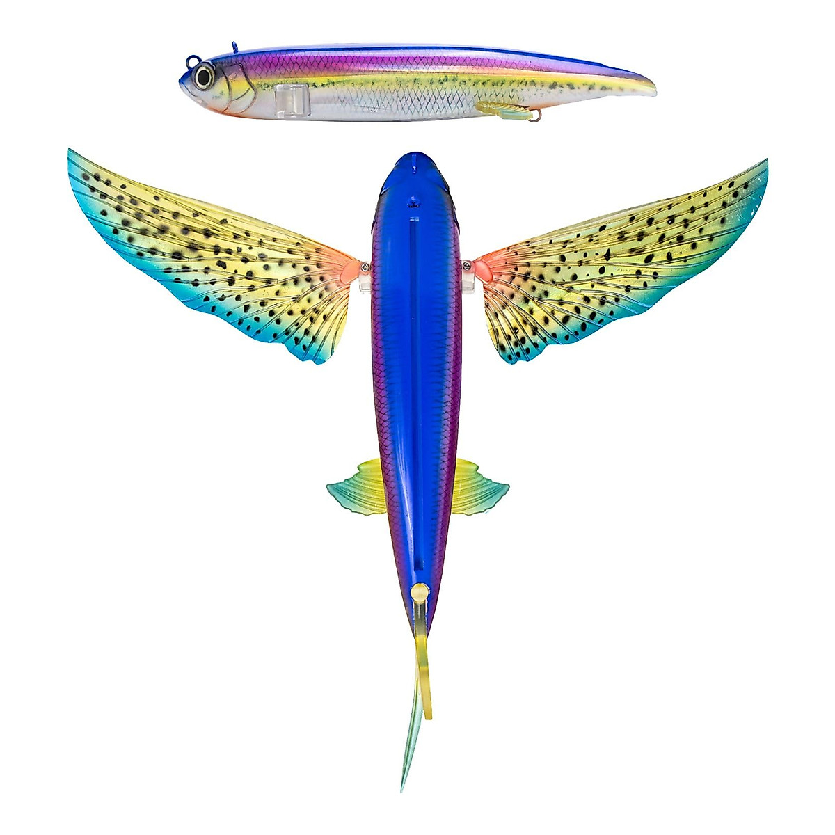 Nomad Design Slipstream 200 Flying Fish 8" Floating Lure - Sun Spot