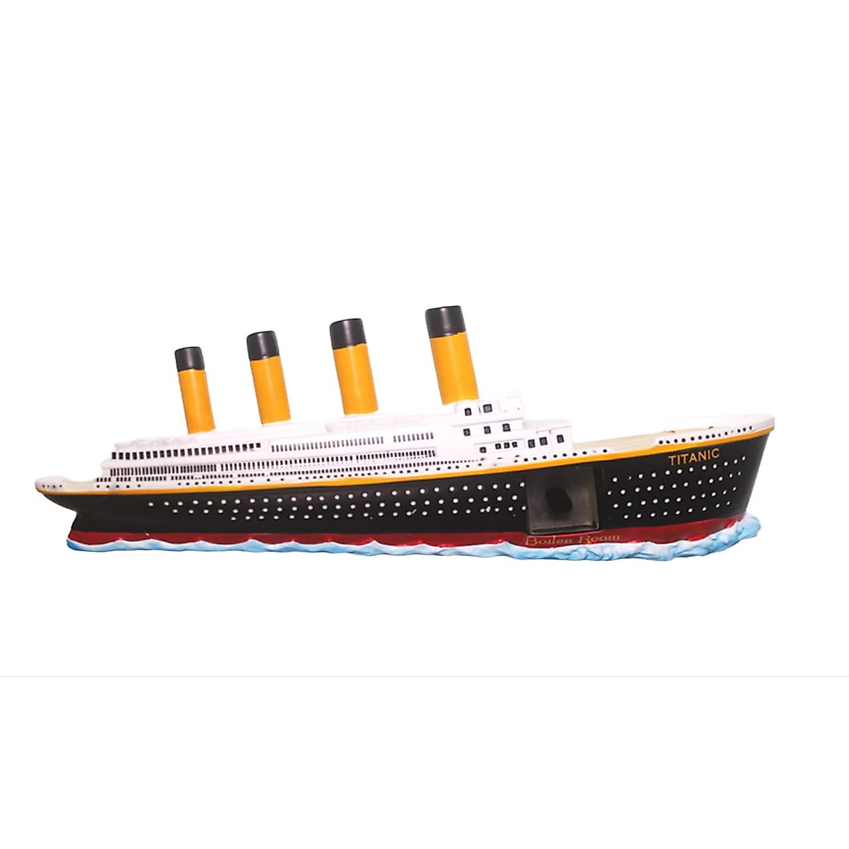 Titanic 3D Ship Model with Authentic Coal from RMS Titanic