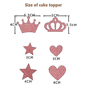 30th Birthday Decorations for Women - Rose Gold 30 Birthday Decor for Her，Happy Bday Banner Kits, Rosegold Balloons, Cake Topper, Foil Balloons and Sash for Girls Women Thirty Birthday Party Supplies
