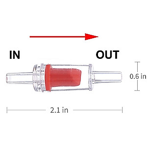 ALEGI 4pcs Large Aquarium Sponge Filter with Suction Cups, Check Valves for Breeding Fry Betta Shrimp Fish Tank (X-Large for 40-80 Gal 4 Pcs)