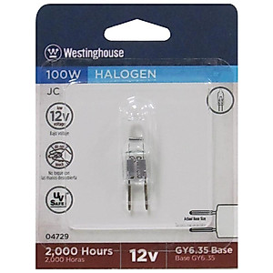Westinghouse 04729 Corp 100-watt T4 Clear Halogen Bulb , White
