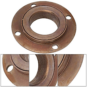 Drfeify Electric Scooter Wheel, Metal Four-Hole Toothless Flywheel Wheel Scooter Wheel Accessory Fit for Electric Scooter,