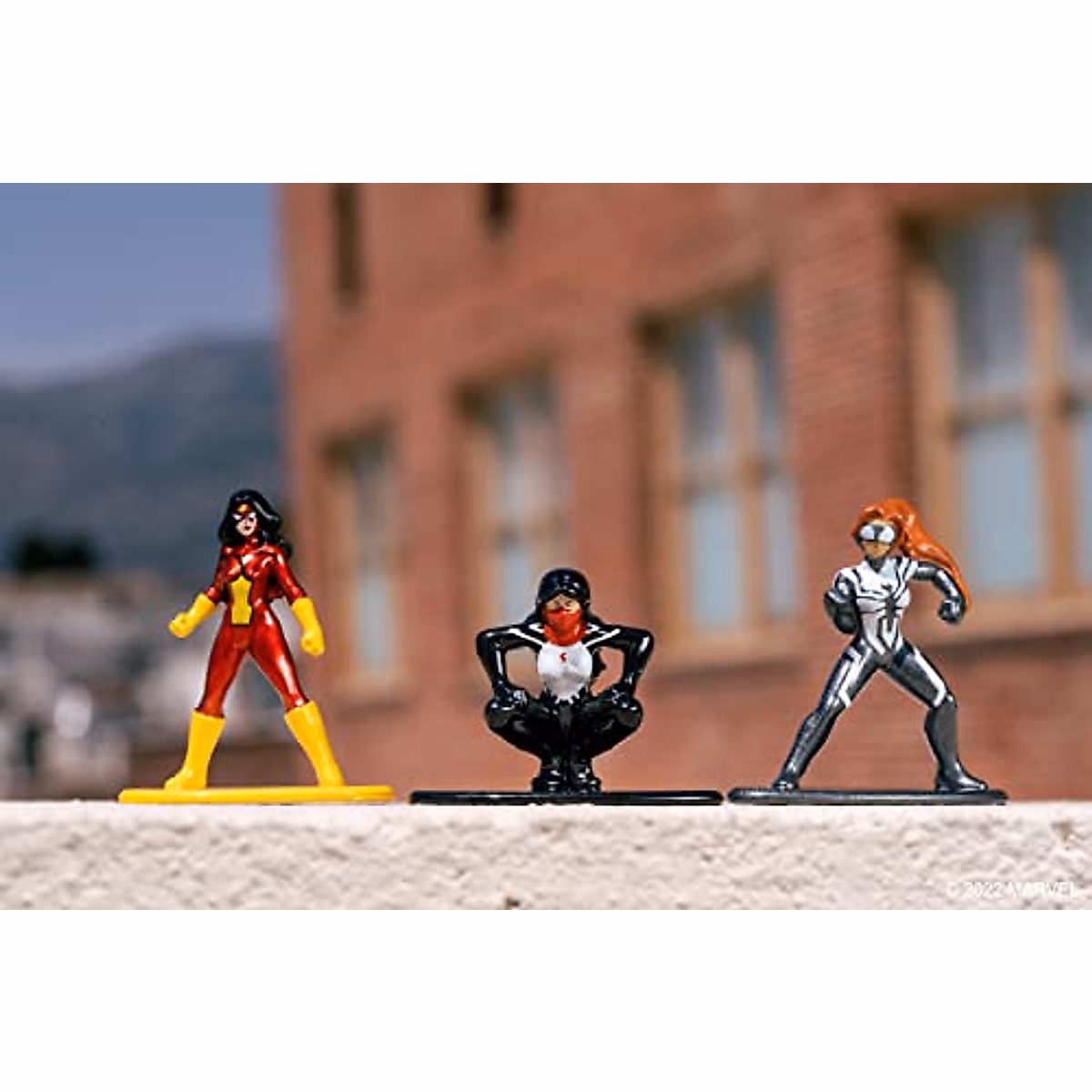 Jada Toys Marvel Spider-Man 18-Pack Series 8 Die-cast Figures, Toys for Kids and Adults