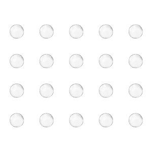 uxcell 3mm Solid Round Clear Glass Ball Boiling Stones Soda Lime Glass Beads 500pcs