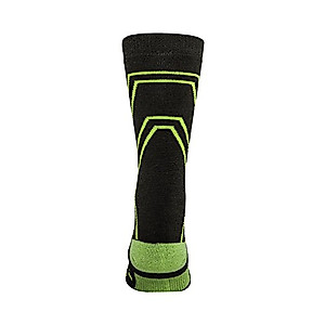 Under Armour Men's Scent Control Cushion Crew Socks, Rifle Green/Velocity Green, Medium