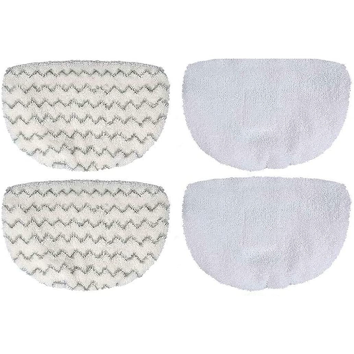 eoocvt 4pcs Mop Pads Replacement for Bissell PowerFresh 1940 Series 1440 1544 1806 2075 Series, Steam Mop Model 19402 19404 19408 19409 1940a 1940f 1940q 1940t 1940w