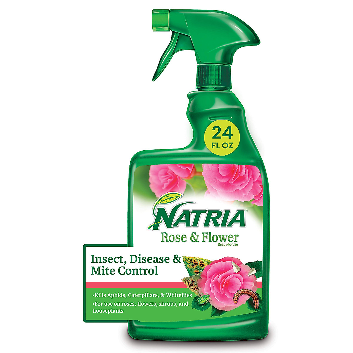 Bayer Advanced 706220B Rose & Flower Insect, Disease & Mite Control, Fungicide, 24 oz, Ready-to-Use