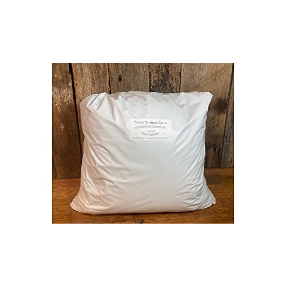 Seven Springs Farm - 10lb All Natural Hardwood Sawdust - Chemical Free Hardwood Timber (Fine Texture - 10 Pound, 1)