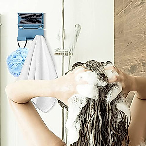 Hair Catcher Shower Wall, Hair Trap for Shower Drain, Hair Catcher for Shower, Shower Drain Hair Catcher Bathroom Wall Hair Collector for Bathtub Drain Hair Collector