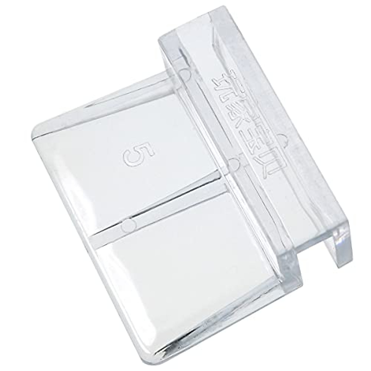 MEETOOT 4pcs Fish Tank Bracket 5mm Acrylic Fish Tank Support Tools Clear Aquarium Fish Tank Glass Cover Clip Support Holder