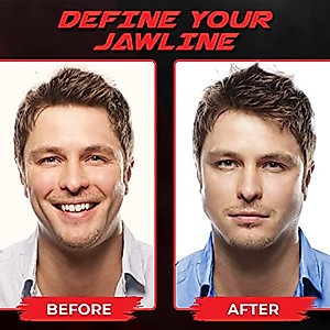 Mayena Sports Jawline Exerciser for Men & Women – 3 Resistance Levels (6 pcs) Silicone Jaw Exerciser Tablets – Powerful Jaw Trainer for Beginner, Intermediate & Advanced Users – Slims & Tones the Face