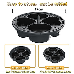 4 in1 Multifunction Kitchen tool compatible with Thermomix Accessories Cooking Utensils Eggs Poachers Egg Cooker Tool compatible with Thermomix TM6/TM5/TM31 and Air Fryer Oven compatible with