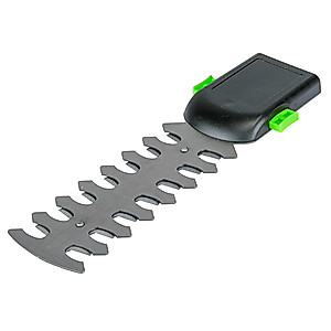 Genesis Cordless Grass Shear & Shrubbery Trimmer - 2 in 1 Handheld Hedge Trimmer 8V 2000mAh Electric Grass Trimmer Hedge Shears/Grass Cutter, Rechargeable Battery, and Charger (GLGT08B)