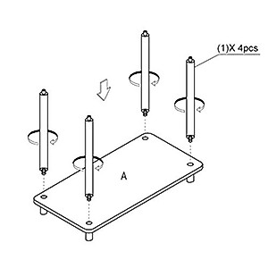 GELTDN 3 Tier Bookshelf Shelf Bookcase, Wide Home Office Book Shelf, Storage Rack Shelf Unit, for Bathroom, Living Room - Cherry Wood
