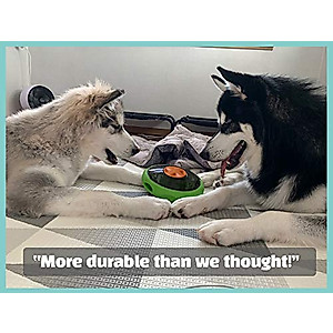 Sniffiz SmellyUFO Durable Interactive Treat Dispensing Puzzle/Enrichment Toy for Dogs - Mind Stimulating Food Game/Slow Feeder/Wobble Toy - from Small Puppies to Large Dogs