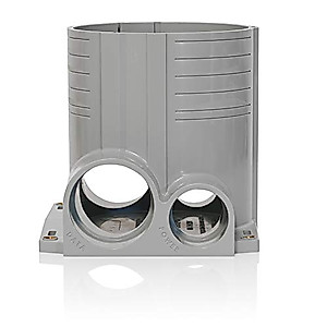 Leviton FBBOX-GY Floor Box Accessory, Gray