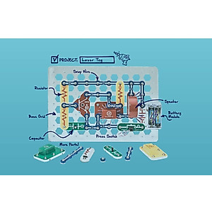 Snap Circuits Extreme SC-750 Electronics Exploration Kit - Over 750 Projects, Full Color Manual, 80+ Parts for STEM Education, Kids 8+