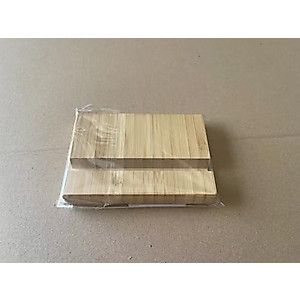 FadyDail Bamboo Cell Phone Stand Wooden Tablet Stand for Desktop, Wood Cell Phone Holder Desk Tablet Holder Mobile Stand for iPhone iPad Tablets and All Phones (Large Size)