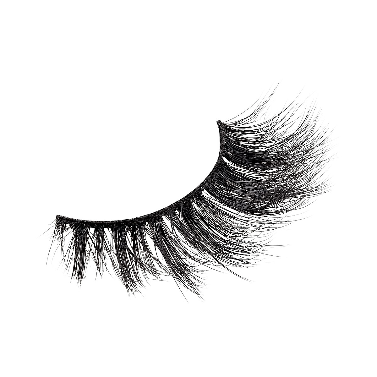 KISS Lash Couture Masterpiece Fake Eyelashes Style 02, ‘Haute Couture’, One-of-a-Kind Luxe Lash, Hand Woven Faux Mink Synthetic False Eyelashes, 1 Pair