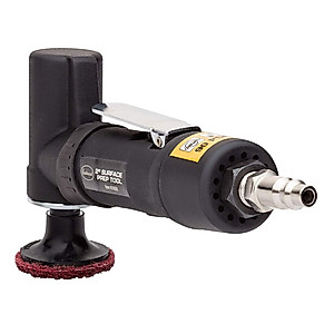 Eastwood 2 in. Surface Prep Tool Air Pneumatic Orbital Sander Disc Grinder Polisher 90 Degree Right Angle Angled Head