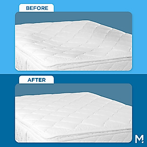 Meliusly® Sagging Mattress Support Pad (47x25'' - Medium) Patent Pending Mattress Firming Pad to Make Mattress Firmer - Saggy Bed Mattress Sag Support Board - Sinking Mattress Fix Firm Insert
