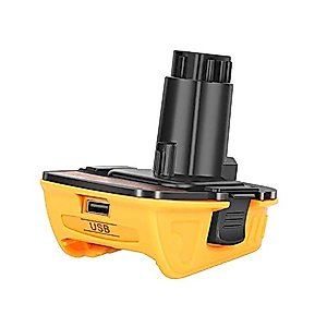 Replacement DCA1820 Battery Adapter Compatible with Dewalt 18V Tools (1 pack)