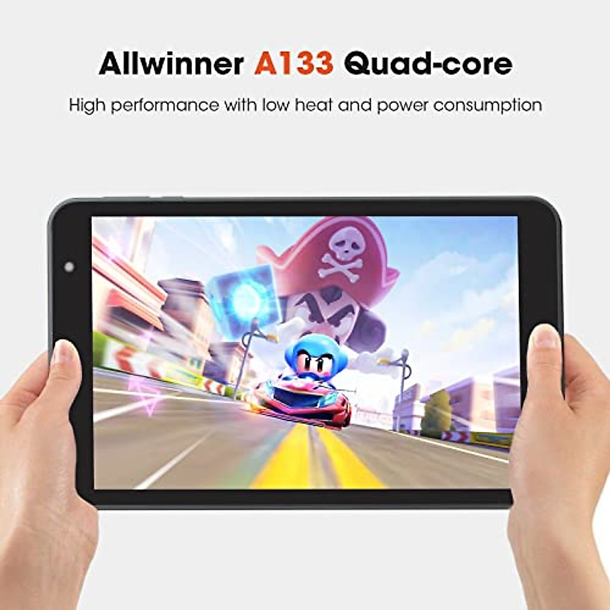 Tablet 8 Inch Android 11 Tablets with 5G+AX WiFi6,weelikeit Quad-Core Processor Tablet PC with 2GB RAM 32GB ROM, 1280x800 IPS HD Display, 5MP+8MP Dual Camera, Bluetooth5.0,GMS(Black)