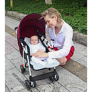 LXLUOO Baby Stroller Seat Liner,Stroller Mat，Infant Cushion Pad， Universal Seat Cushion Pad for Pushchair Buggy and Car Seat (C)