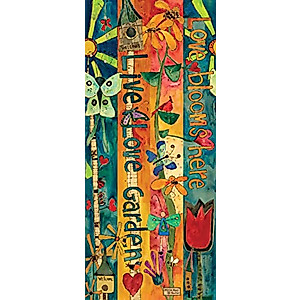 Studio M Garden Celebration 16" Mini Art Pole Small Decorative Indoor/Outdoor Garden Post, Great Gift, Stake Included for Easy Installation, No Digging Necessary -Made in The USA