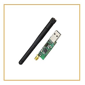Acxico 1Pcs USB CC2531 Sniffer Board Bluetooth 4.0 Wireless Zigbee Analyzer Module with External Antenna