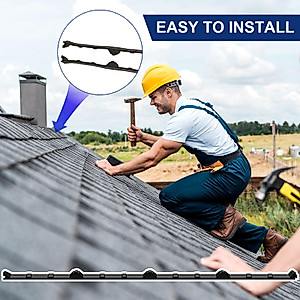 Pangda 20 Pcs 9 Inch Inner Classic Ribbed Profile Foam Closure Strips for Metal Roofing Panels 3 ft Long Outside Roof Closure Strips for Metal Roof Sheets Seal Insulation